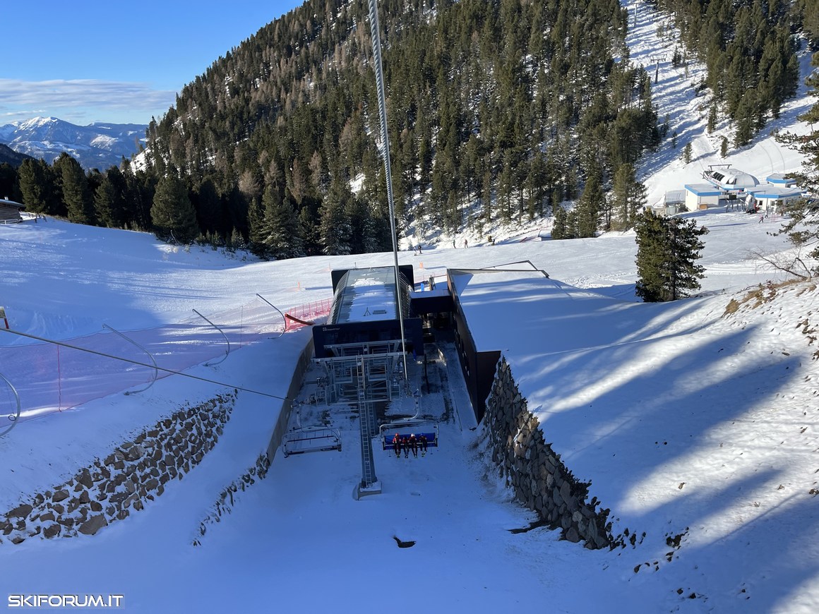 Seggiovia Campanil, veloce seggiovia per le piste facili di Pampeago ...