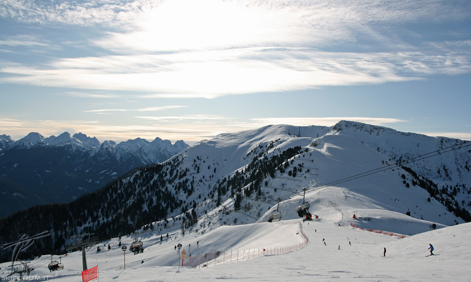 Predazzo nello Ski Center Latemar