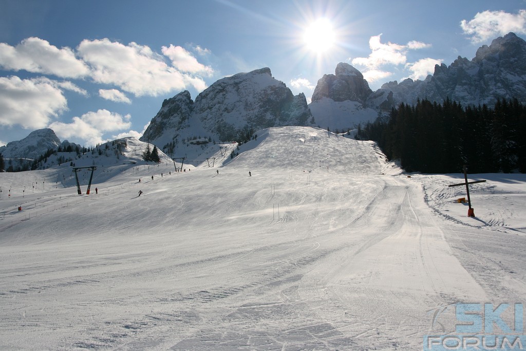 Aprono le piste del passo Monte Croce in Alta Pusteria