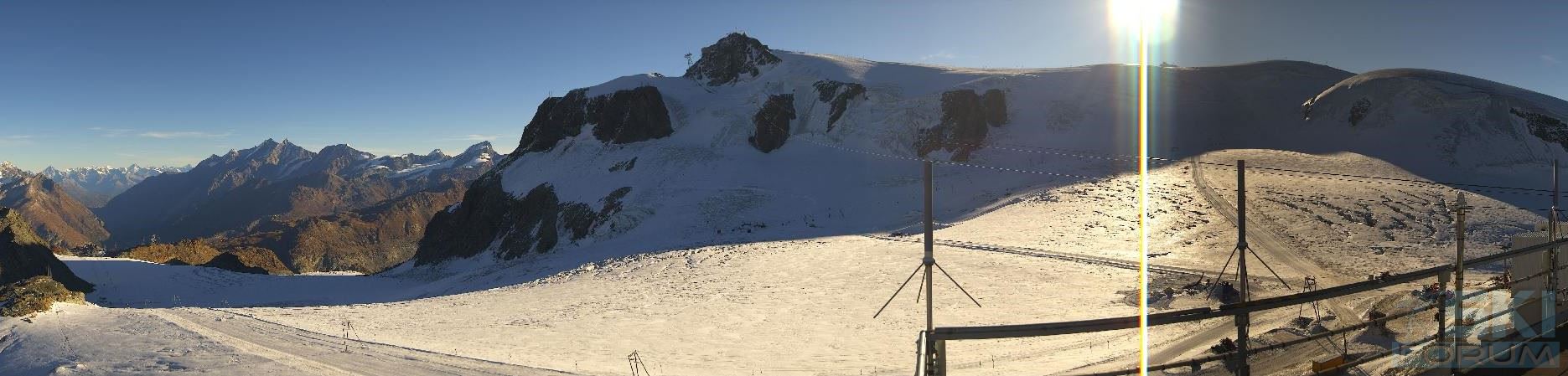 A Cervinia al via il primo weekend di sci