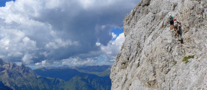 Salita al Monte Agner una delle montagne simbolo dell'Agordino