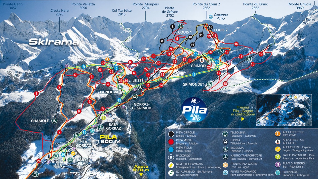 Pila - Situazione neve, impianti, piste - Pagina 11